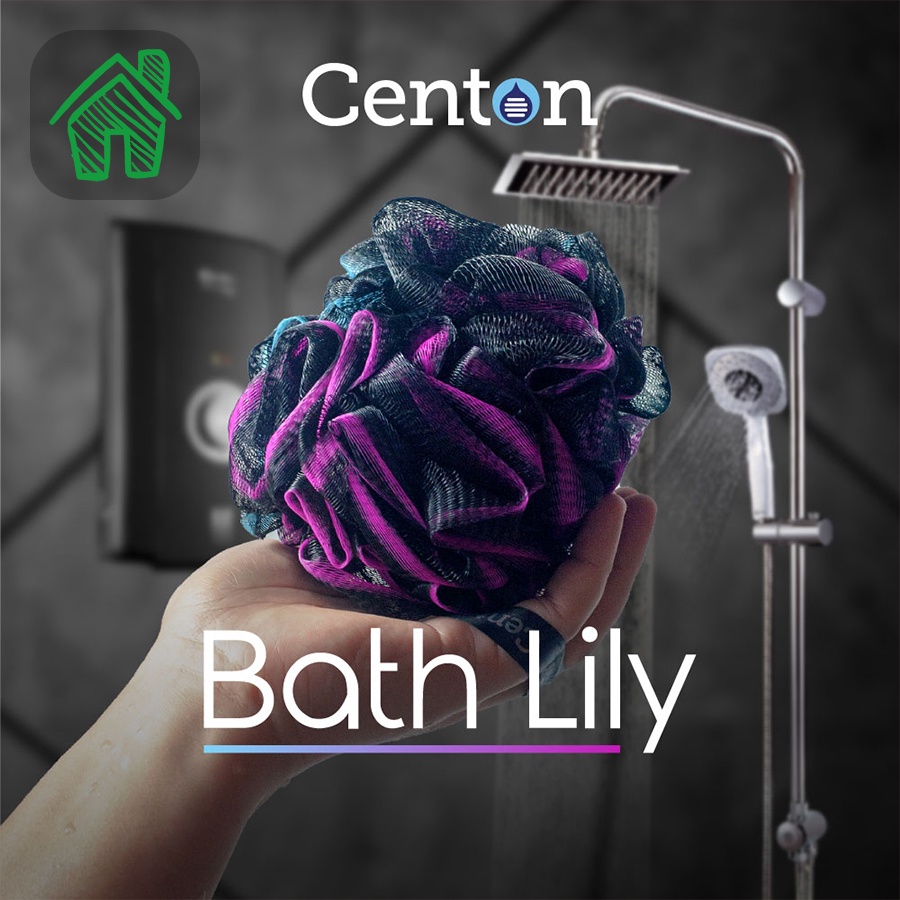 CENTON Bath Lily / Shower Puff / Shower Mesh / Body Scrubber / Loofah ...