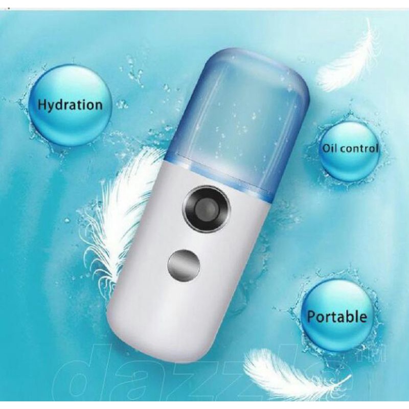 Nano Spray Portable Rechargeable/Face Spray/Nano Mist Sprayer | Shopee ...