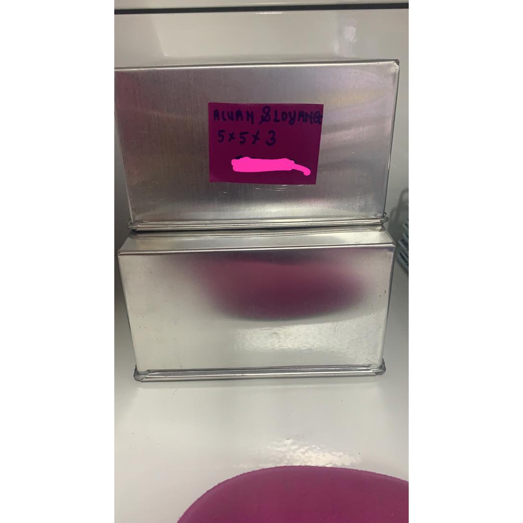 LOYANG/ACUAN KEK PETAK 5X5X3 | Shopee Malaysia