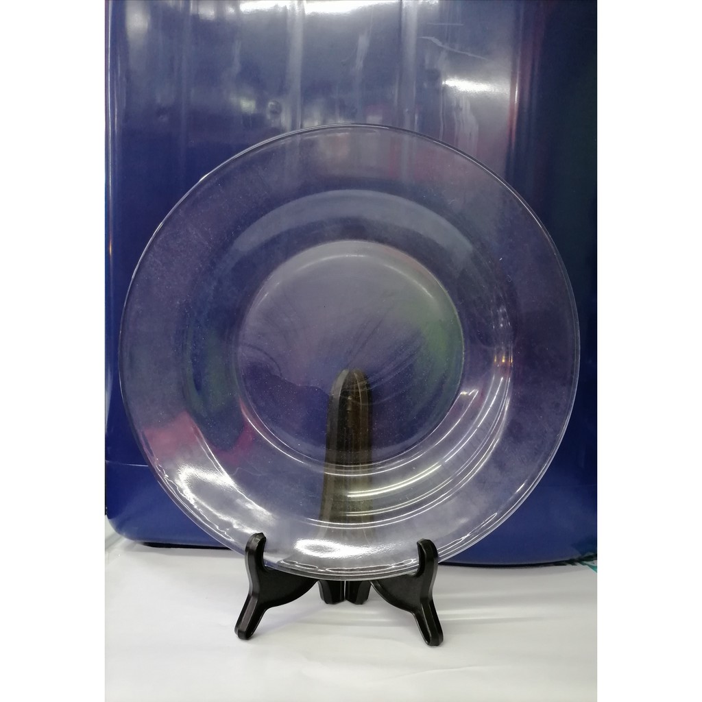 PINGGAN KACA 23CM SOUP PLATE (PLAIN) | Shopee Malaysia