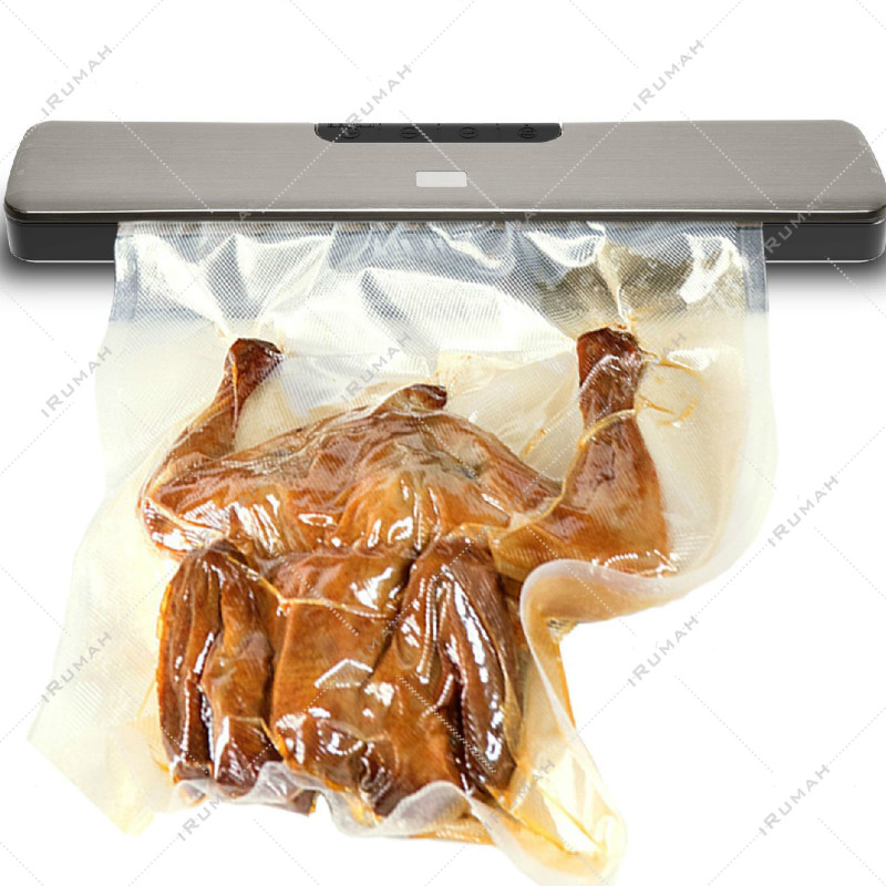 Small automatic food vacuum packaging machine household sealing machine ...