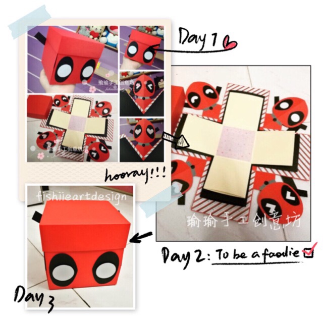 Deadpool Explosion Box 死侍爆炸盒 | Shopee Malaysia