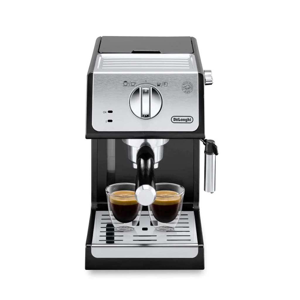 Delonghi EC230.BK Stilosa Manual Pump Espresso Coffee Machine Black ...