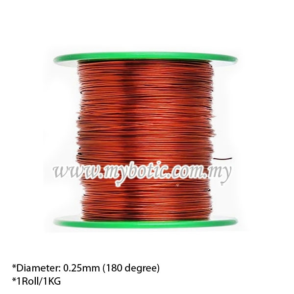 Copper Wire with Diameter 0.25mm 180 degree (1kg) | Shopee Malaysia