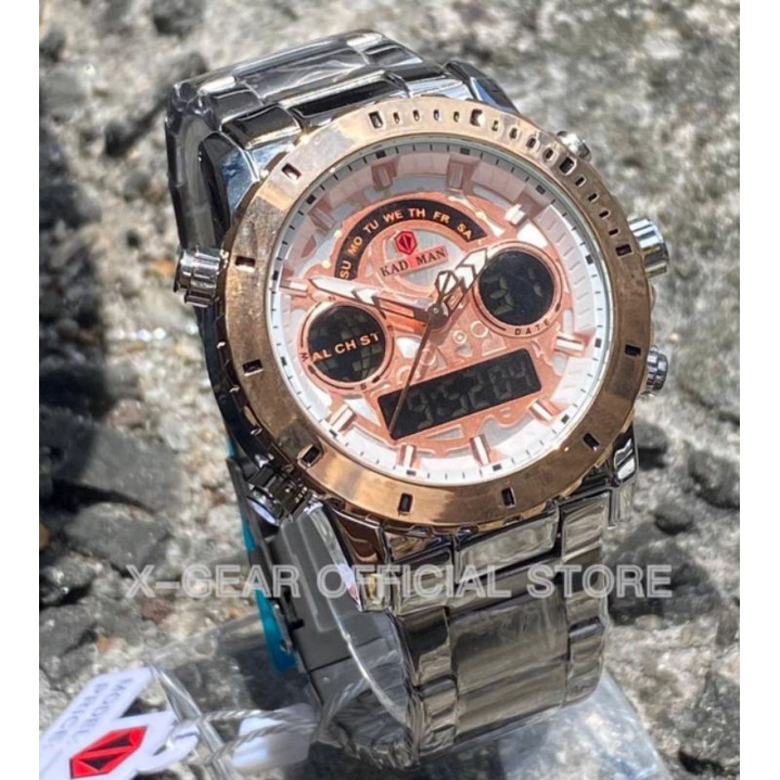KADEMAN KDM9102 | MEN WATCH | DUAL TIME | Shopee Malaysia