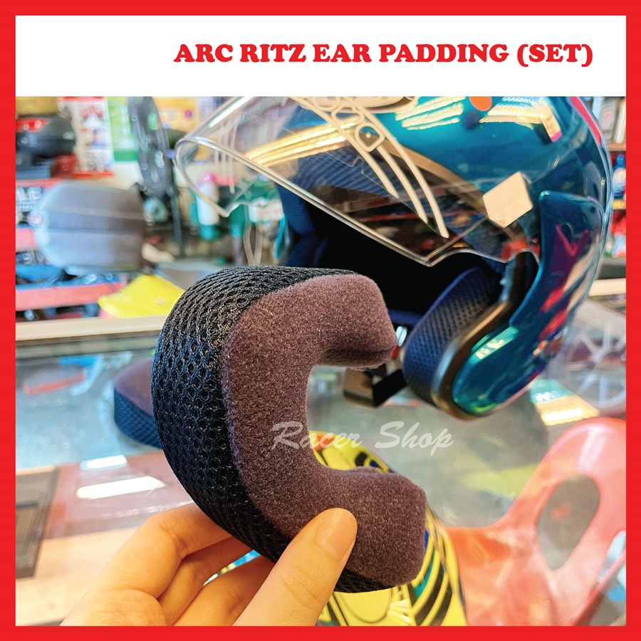 ARC RITZ Ear Padding (SET) 100% Original, Sponge Helmet | Shopee Malaysia
