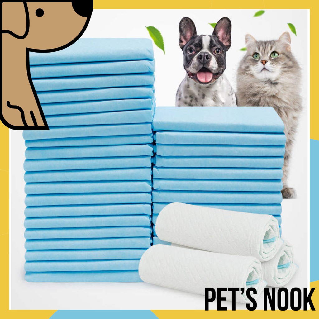 Pet Training Disposable Pee Pads - Dogs, Puppies, Cat Wee Wee Potty ...