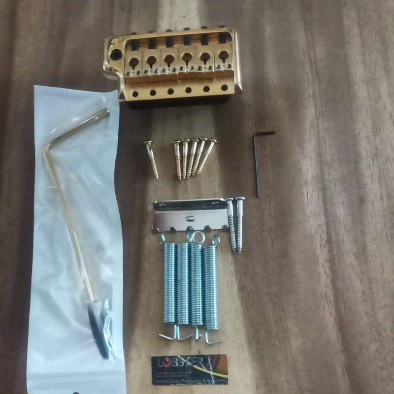 Tremolo PRS SE Gold 6 Screw 4.5mm. Steel block String spacing | Shopee ...