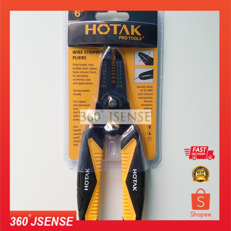 Hotak Pro Tools Multi Purpose Cutter / Coax wire stripper / Wire cutter ...