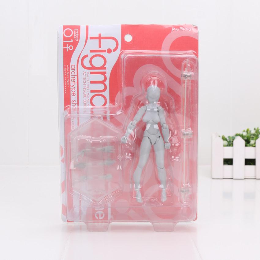 13cm Figma Archetype Next Male Female Next Body She/He PVC Youth Ver ...