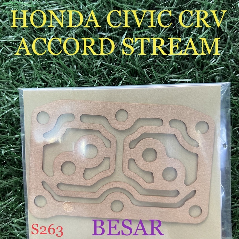 VTEC SOLENOID VALVE GASKET HONDA CIVIC FD ACCORD SDA ODYSSEY CRV STREAM ...