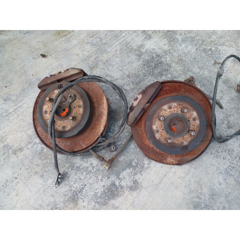 Toyota Vios NCP42 Rear Disc Brake Complete Set...Mody To Myvi/Kelisa ...