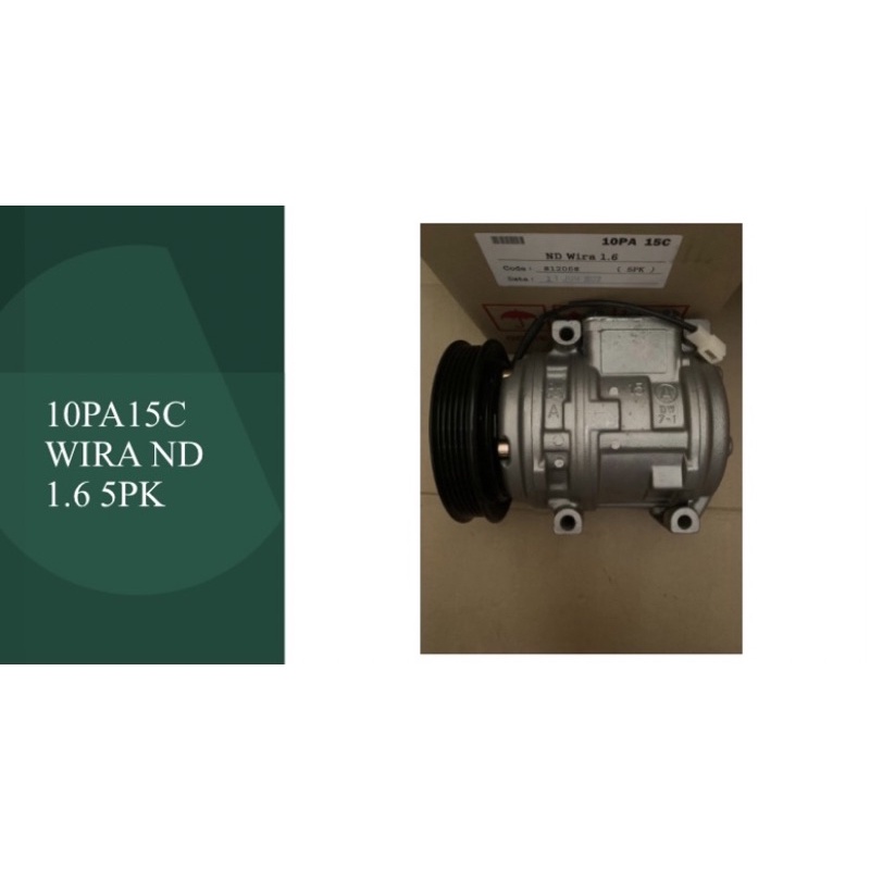 10PA 15C Wira ND 1.6 5PK GE Compressor | Shopee Malaysia