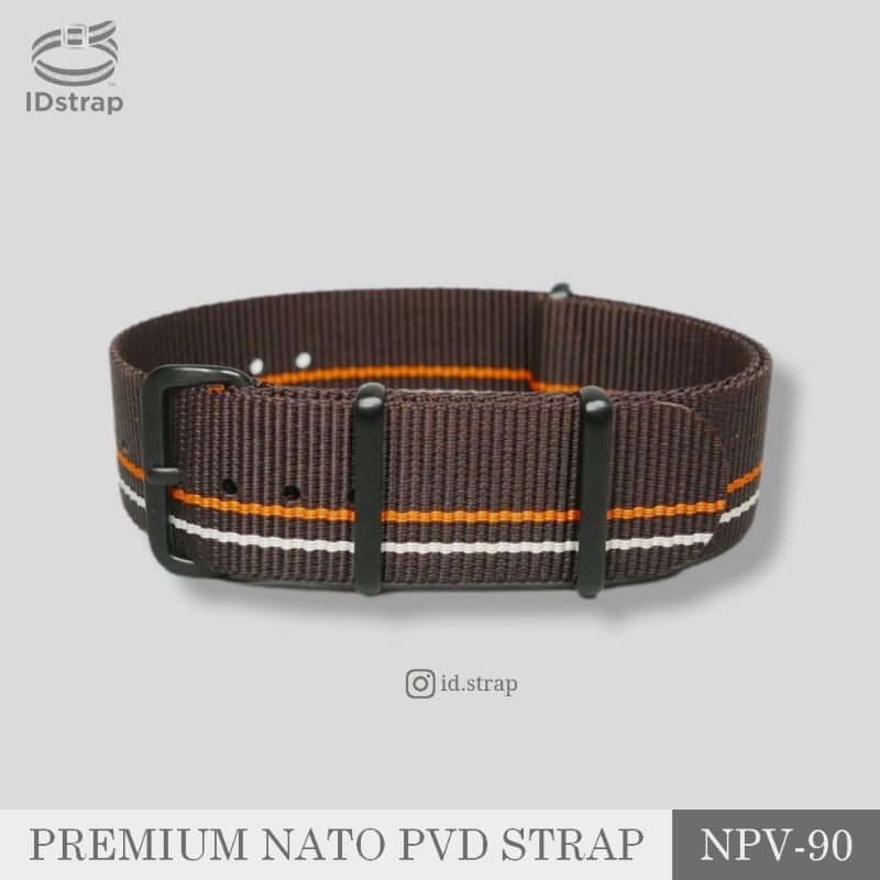 Npv-90 Nato Premium G10 PVD Ballistic Nylon Strap Watch Strap - Dark ...