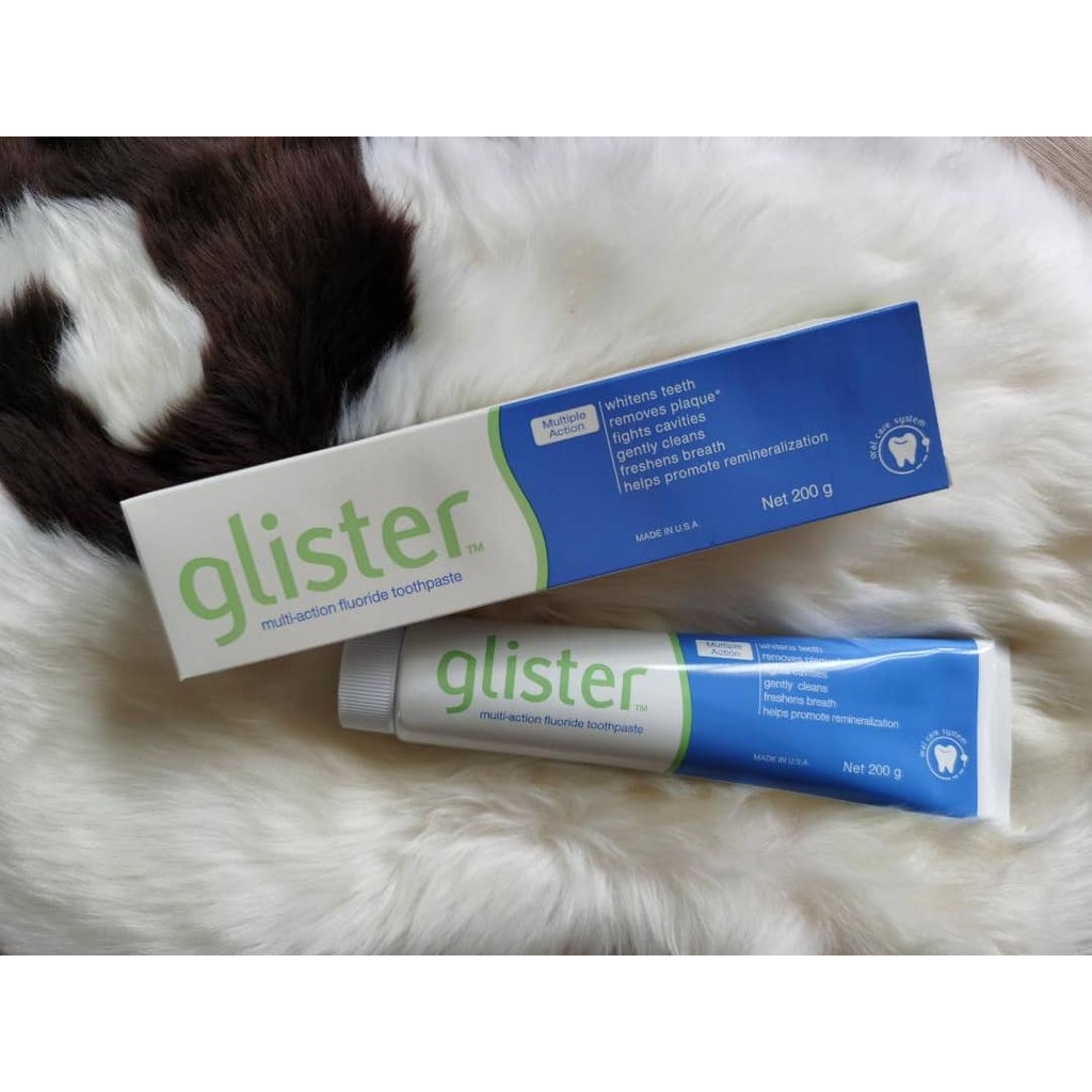 GLISTER Multi-Action Fluoride Toothpaste (200g) | Shopee Malaysia