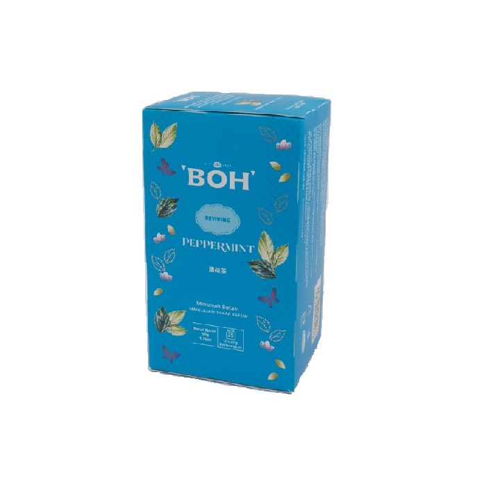 Boh Peppermint Herb Tea Bags (25 Pcs) | Shopee Malaysia