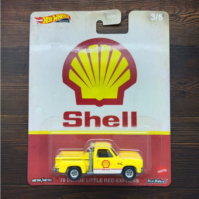 Hot WHEELS PREMIUM 1978 DODGE LITTLE RED EXPRESS SHELL LIMITED EDITION ...