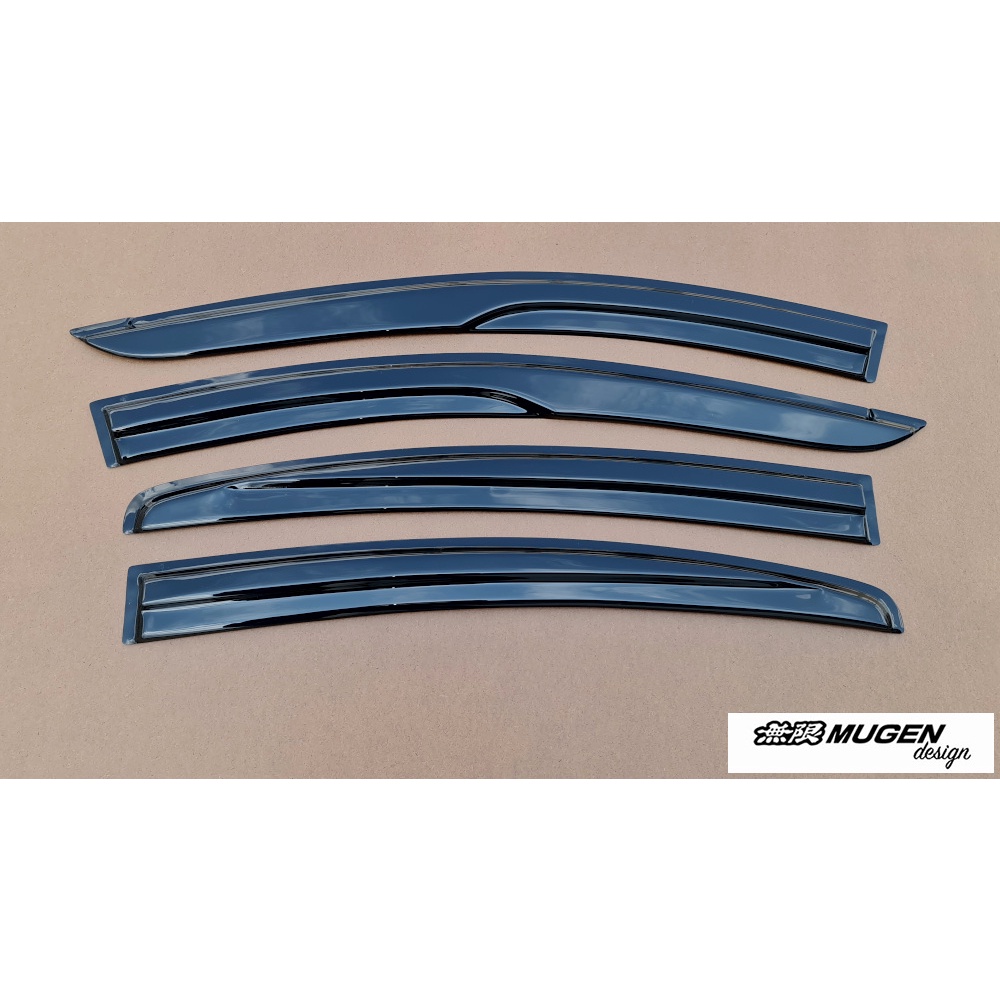 Mazda 2 / Demio (Sedan) 2008 2009 2010 2011 2012 2013 2014 Door Visor / Mugen Door Visor (MADE ...