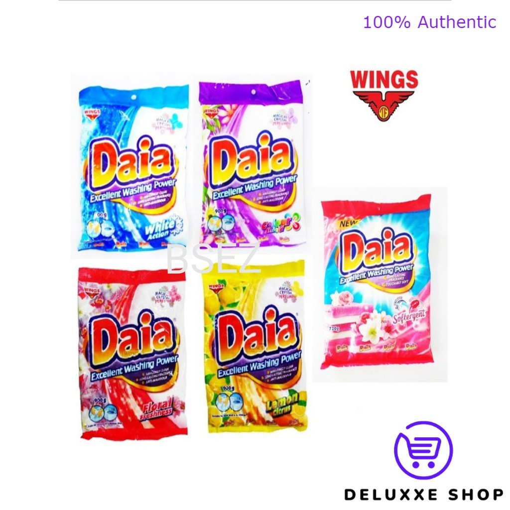DAIA EXCELLENT WASH POWDER DETERGENT (2.1KG/ 2.2KG / 2.3KG) | Shopee ...