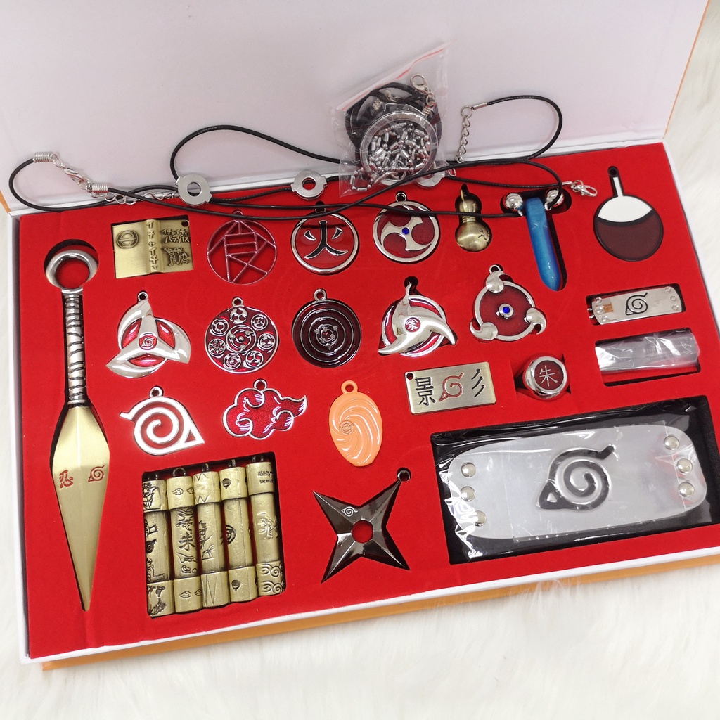 [Ready Stock] Naruto Anime Weapons Action Figure Gift Set (BGJAYA ...