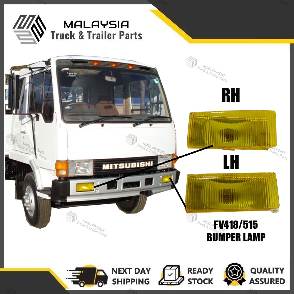 MITSUBISHI FUSO FM515 FV418 BUMPER LAMP | Shopee Malaysia