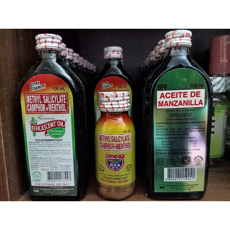 Efficasent oil/Manzanilla/omega pain killer | Shopee Malaysia