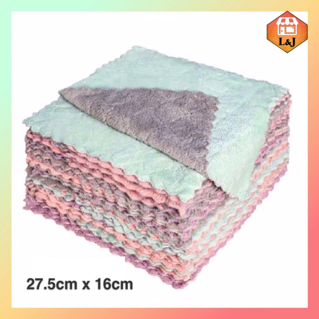 Strong Absorbent microfiber Cleaning Cloth Hand Washing Cloth Kitchen ...