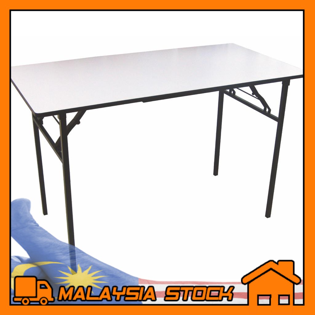Readystock Meja Lipat Tinggi Banquet Table Folding Table | Shopee Malaysia