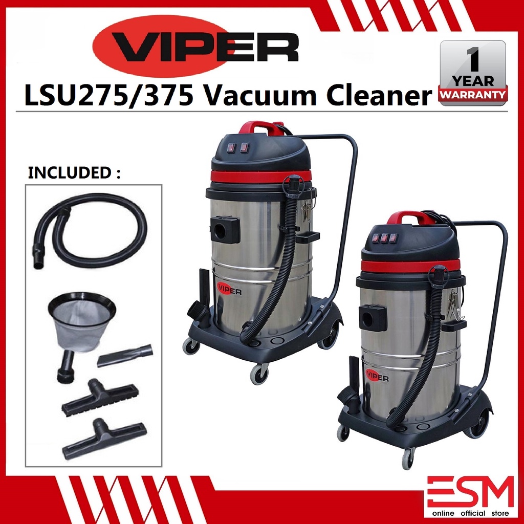 VIPER VACUUM CLEANER COMMERCIAL/INDUSTRIAL 7L (LSU275/LSU375),(2000W ...
