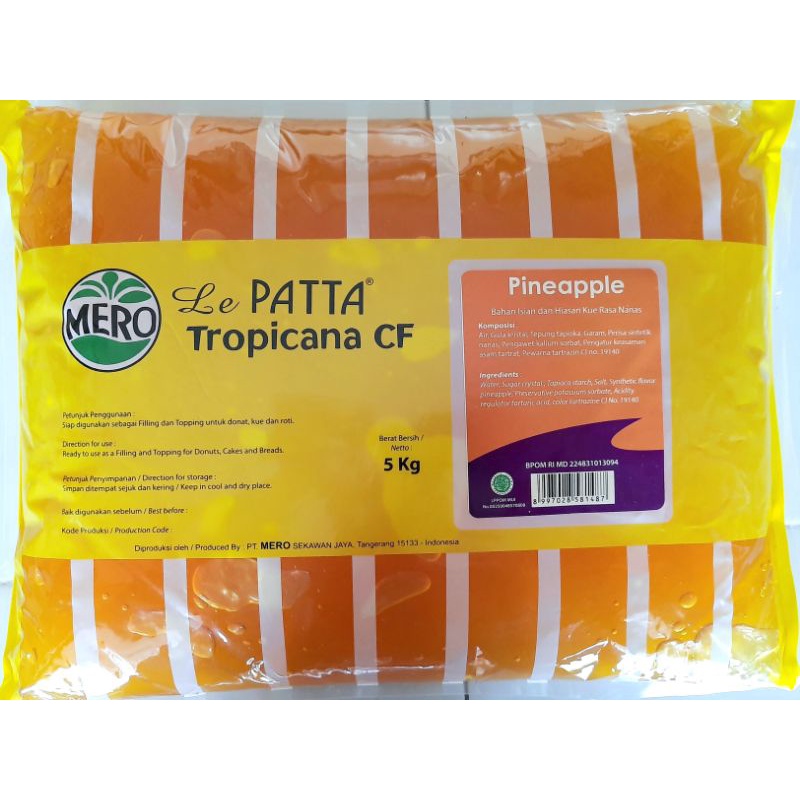 Le Patta Pineapple Jam 5kg | Shopee Malaysia