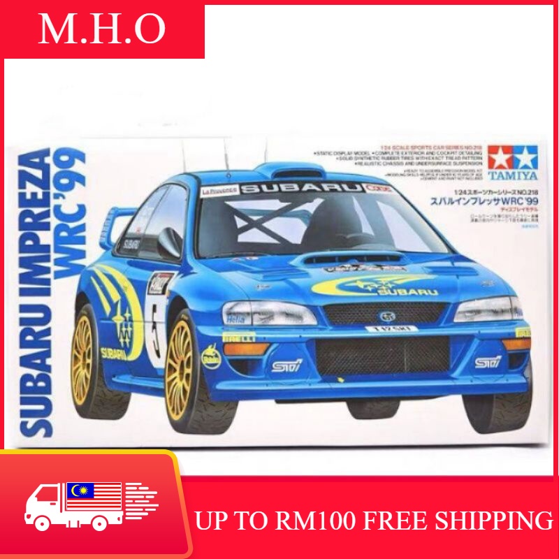 Tamiya 1/24 Subaru Impreza Sports Car Series WRC'99 Model Car Kit ...