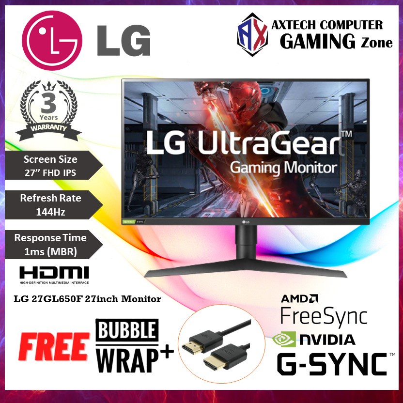 LG 27GL650F 27inch Monitor | Shopee Malaysia