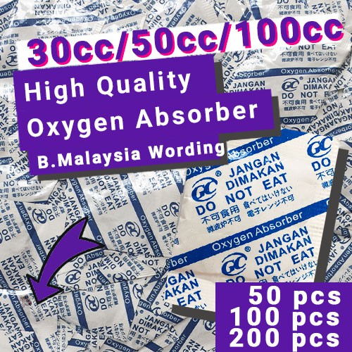 30cc / 50cc / 100cc High Quality Oxygen Absorber Food Grade For Food ...