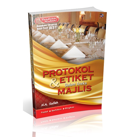 Protokol & Etiket Dalam Aneka Majlis | Shopee Malaysia