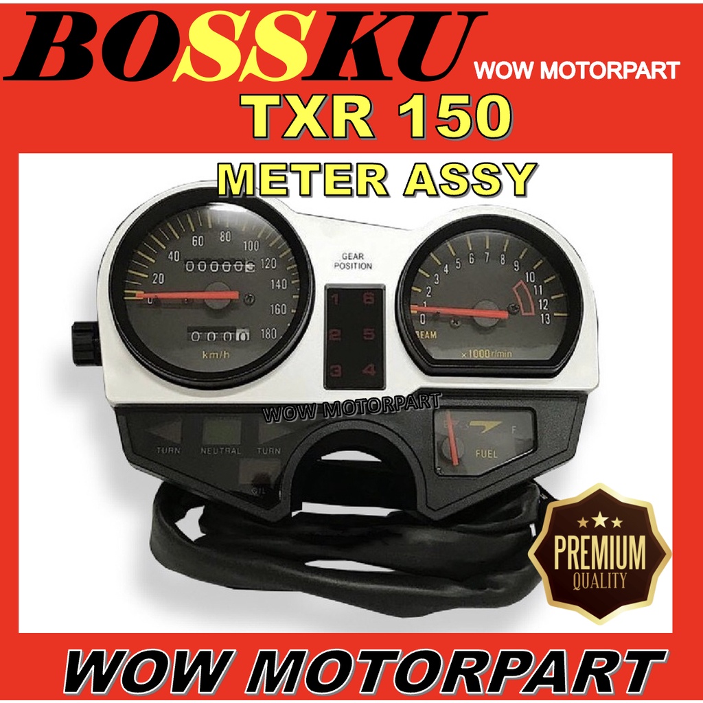 TXR 150 METER ASSY TXR 150 METER COMPLETE SET SUZUKI PHANTHER TXR-150 ...