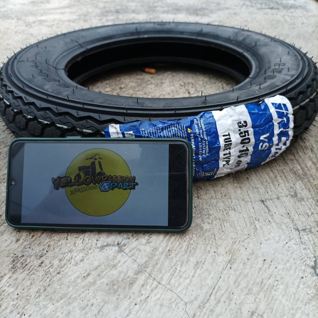 Vespa 350 IRC Outer Tire 10 ring 10 px excel sprint exclusive non tubeless | Shopee Malaysia