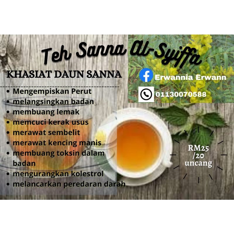 TEH Sanna Cuci Kerak Perut 😍selamat.. Teh Sanna | Shopee Malaysia