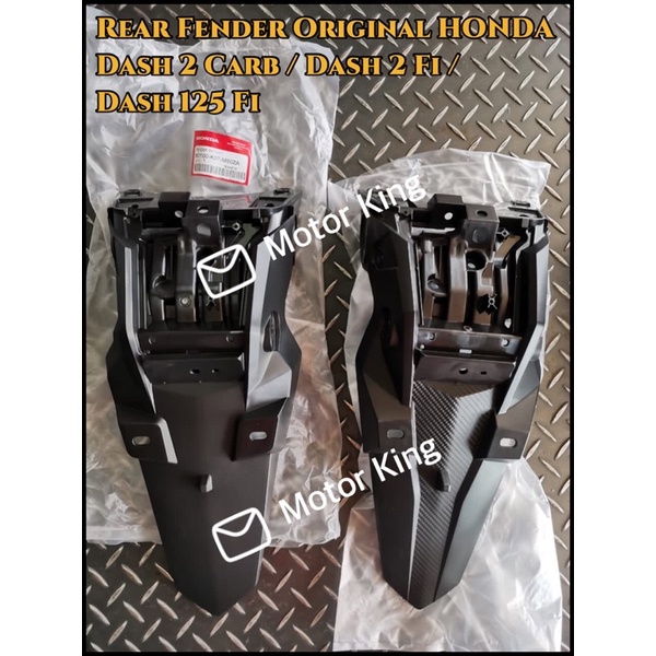 Rear Fender ORIGINAL HONDA Wave Dash 110 V2 / Dash 2 Fi / Dash 125 Fi ...