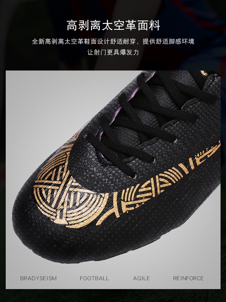 Men Outdoor Soccer Shoes Turf Indoor Soccer Futsal Shoes Kasut Bola ...