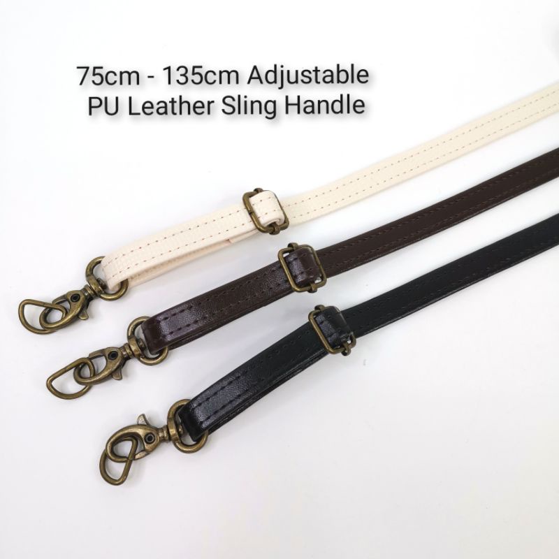 Adjustable PU Leather Sling Handle (75cm-135cm) | Shopee Malaysia