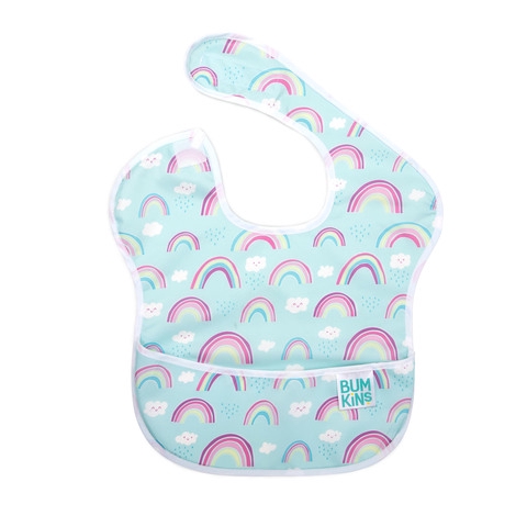 Bumkins SuperBib®: Rainbows (waterproof rainbow bib) | Shopee Malaysia