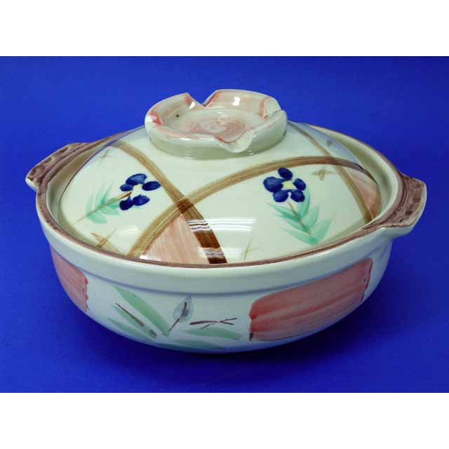 Japanese Style Earthen Clay Pot Steamboat Hot Pot / 新年盆菜煲 / 日式彩花火锅 ...