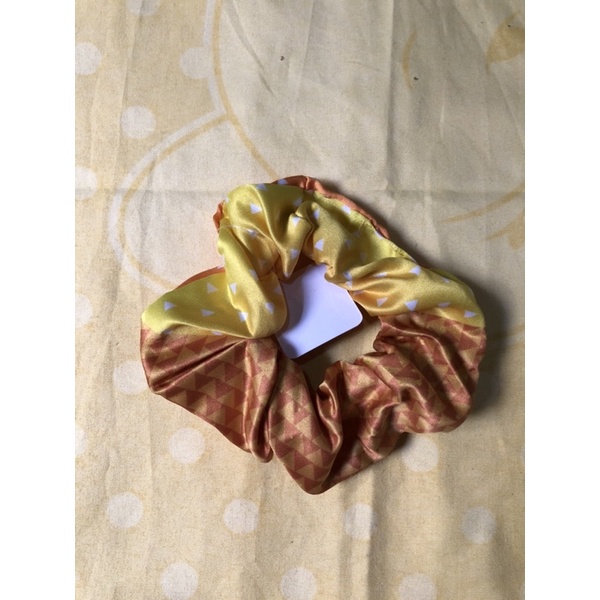 Demon Slayer Scrunchies (Zenitsu) | Shopee Malaysia
