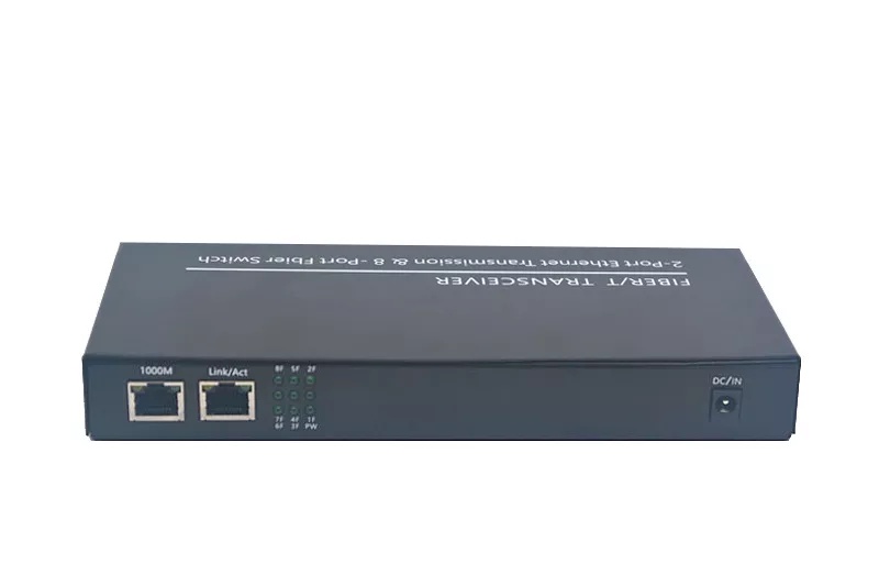 Fiber Optical switch 8 SC 2 1000M RJ45 Industrial Grade Gigabit Ethernet Switch media Converter ...