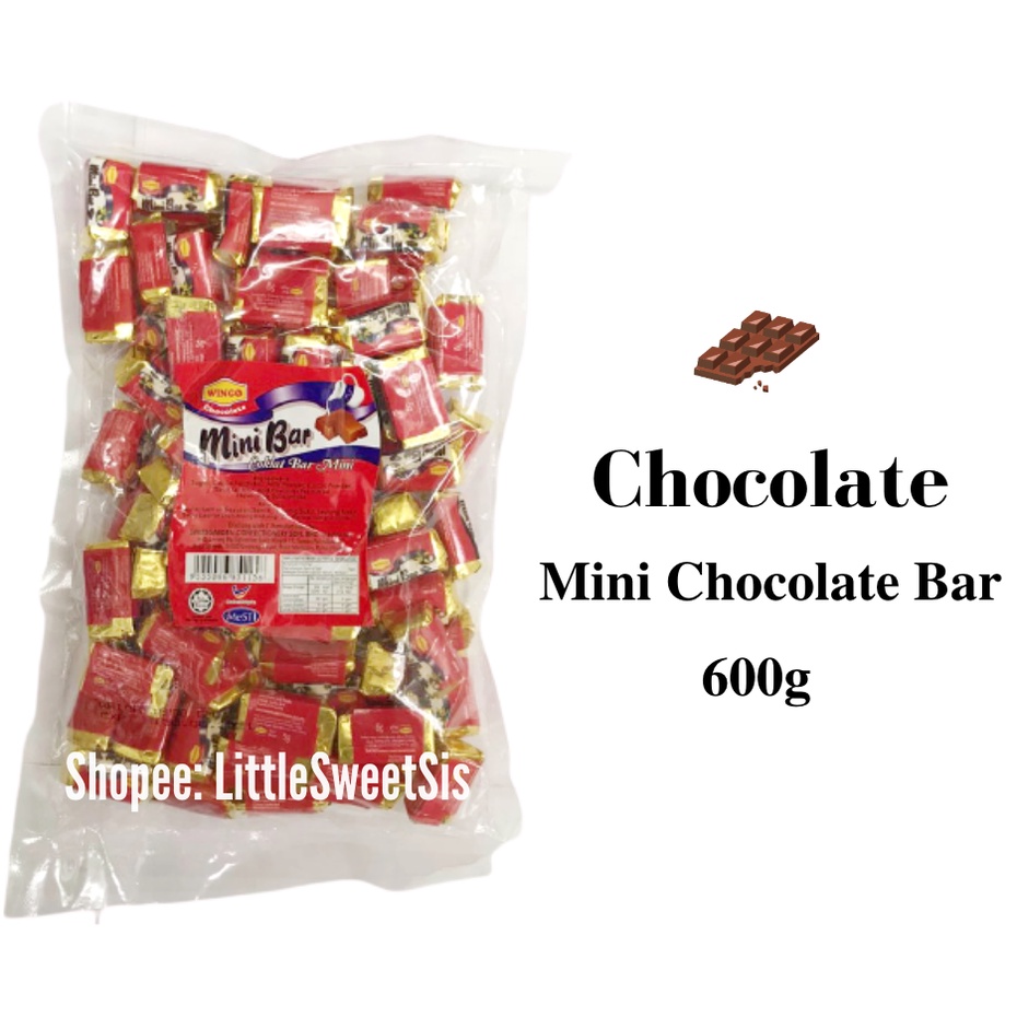 WINGO MINI GOLDEN CHOCOLATE BAR [600G] | Shopee Malaysia