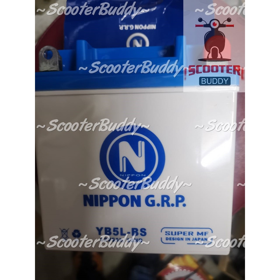 ORIGINAL SYM Bonus 110 / Sport Bonus 110/115 (NIPPON G.P.R) 12V5Ah/10HR ...