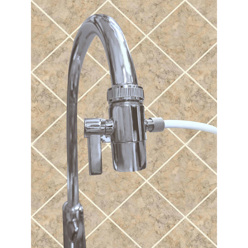 1 Way Water Filter Diverter/ Water Filter Faucet Adaptor/ Kepala Paip ...