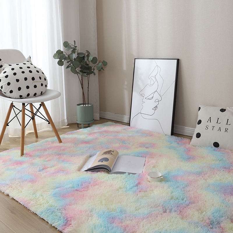 180*150cm Fur Furry Carpets Floor Mat Fluffy Room Mat Soft Carpet ...