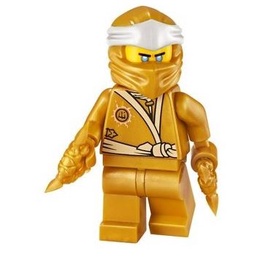 LEGO Ninjago #40374 Golden Zane Minifigure | Shopee Malaysia