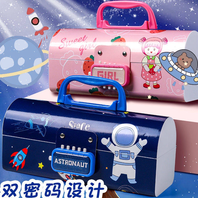 smiggle pencil case readystock Password lock artifact box male pencil ...
